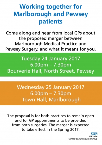 Marlborough Town Council - Proposed merger between Marlborough Medical ...